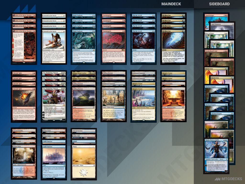 Pioneer Jeskai Transmogrify deck by totemsilence • MTG DECKS
