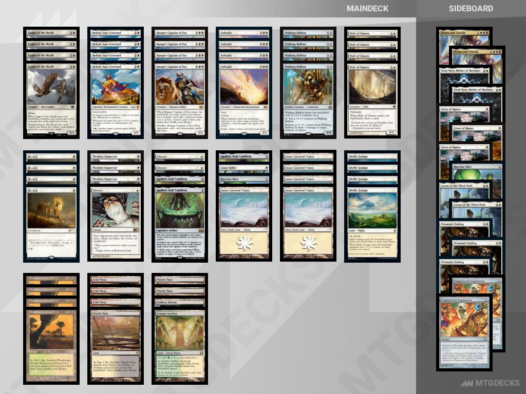 MTG Modern Heliod White Devotion top decks • MTG DECKS