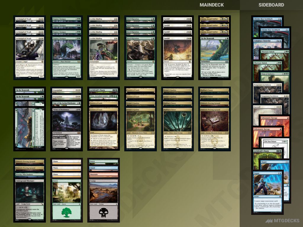 Standard Five-color Ramp deck by tanaka hiroto • MTG DECKS