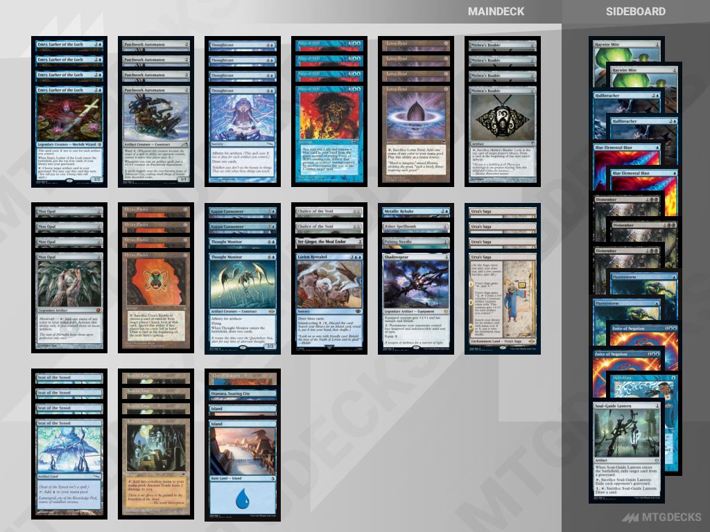 Legacy 8-Cast deck by Yokotani Junpei • MTG DECKS