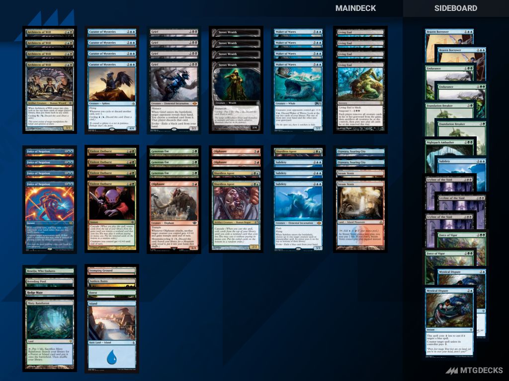 Modern Living End deck by jeunejulio • MTG DECKS