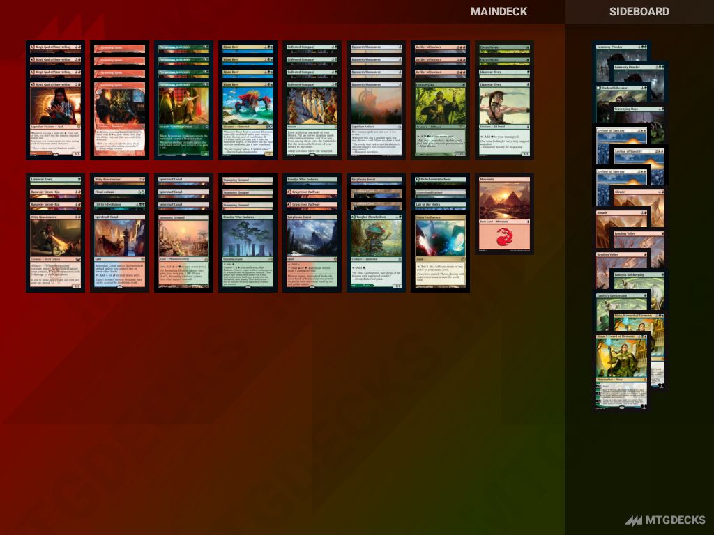 MTG Pioneer Grinning Ignus Combo - 127 top decks • MTG DECKS
