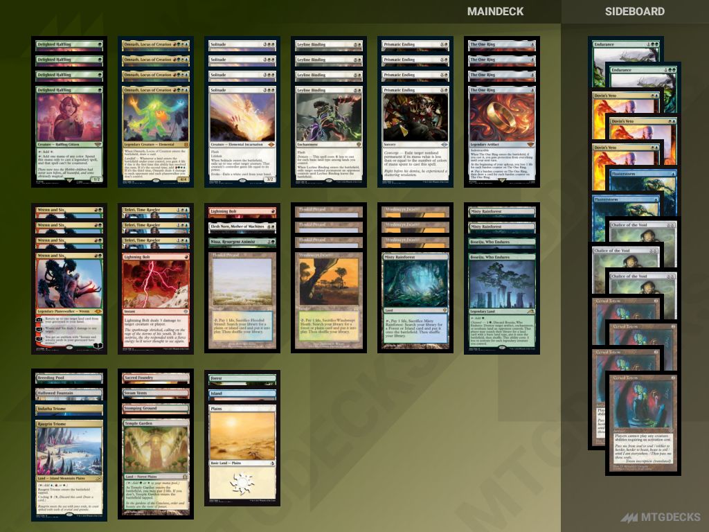 Modern 4 Color Omnath deck by nahuel10 • MTG DECKS
