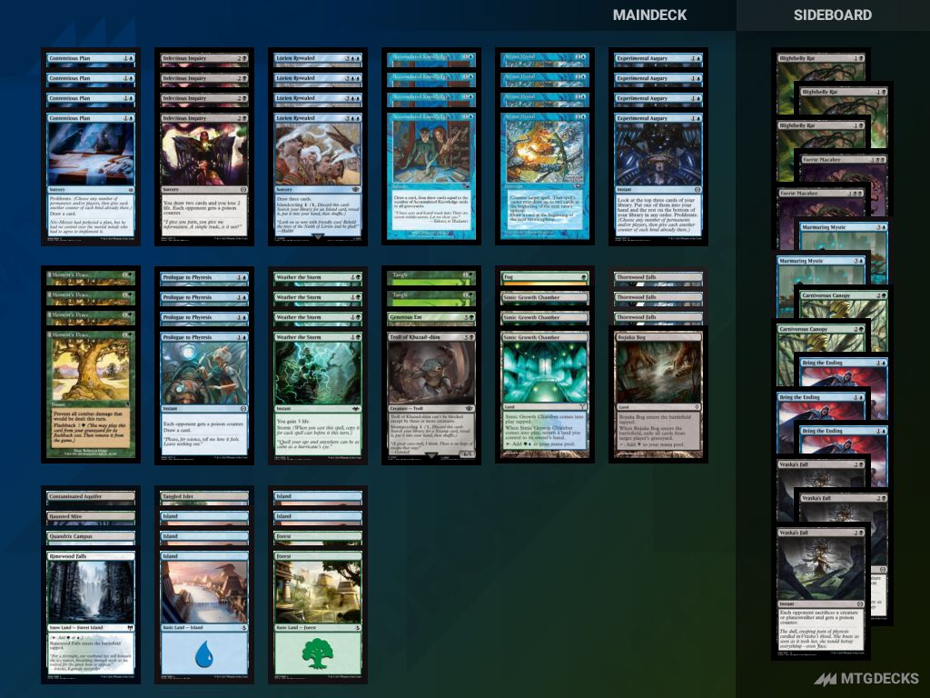 Pauper Poison Fog deck by DrJozeca • MTG DECKS