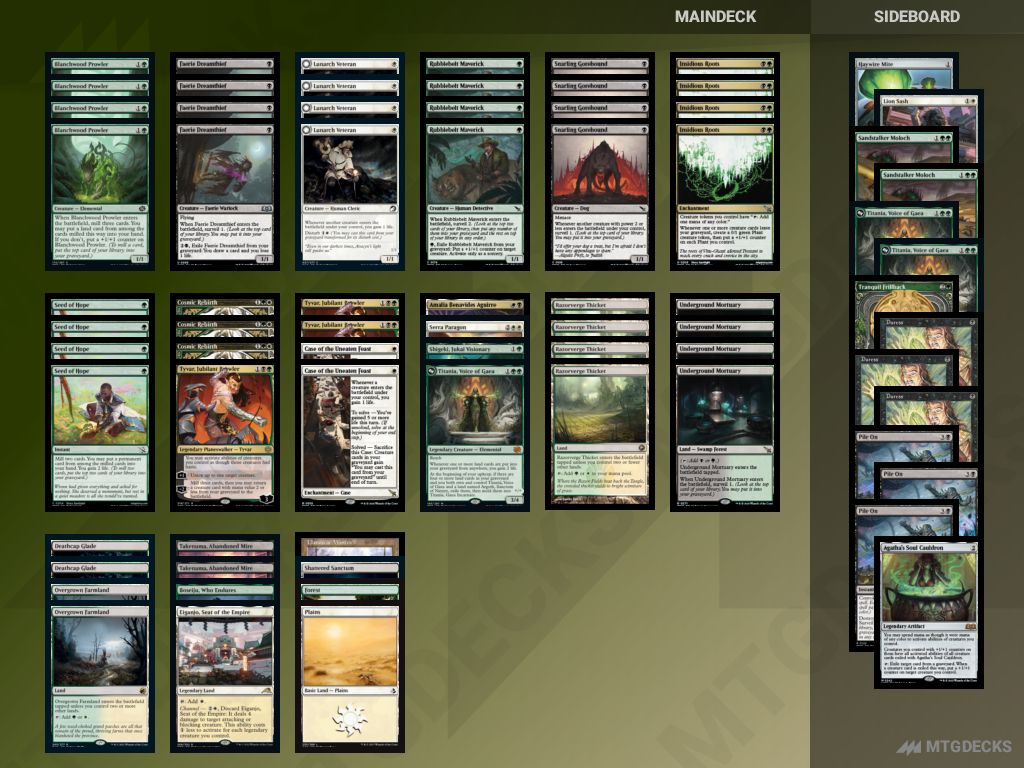 Standard Abzan Counters deck by Sam Black • MTG DECKS