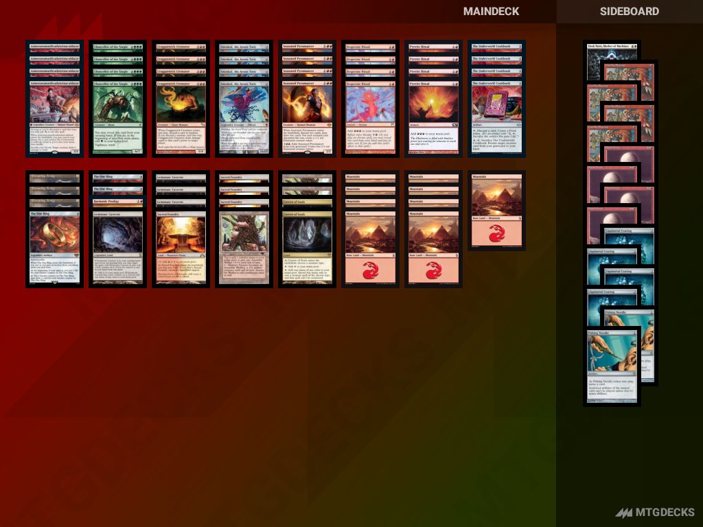 Modern Asmo Cragganwick deck by Gleneration1 • MTG DECKS