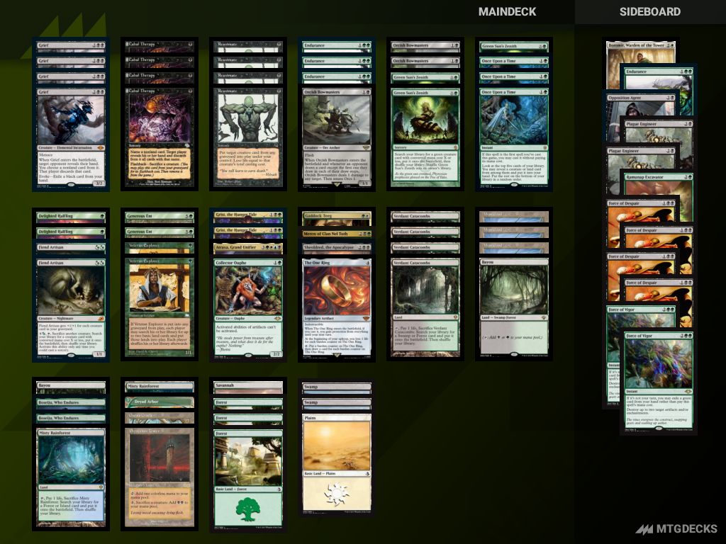 Legacy Nic Fit deck by Shimoizumi Ryoichi • MTG DECKS