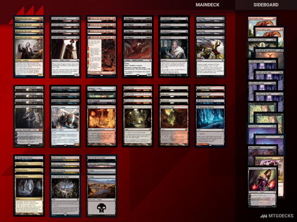 MTG Pioneer Rakdos Vampires - 146 top decks • MTG DECKS