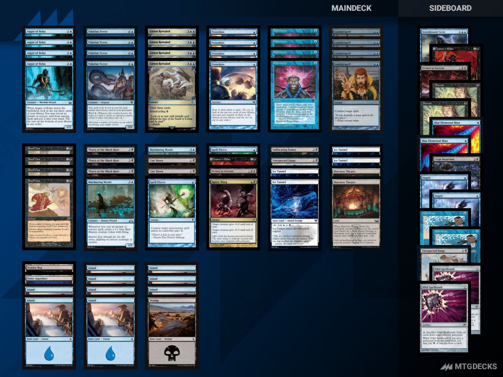 Pauper Dimirin deck by Gustavo Xavier • MTG DECKS