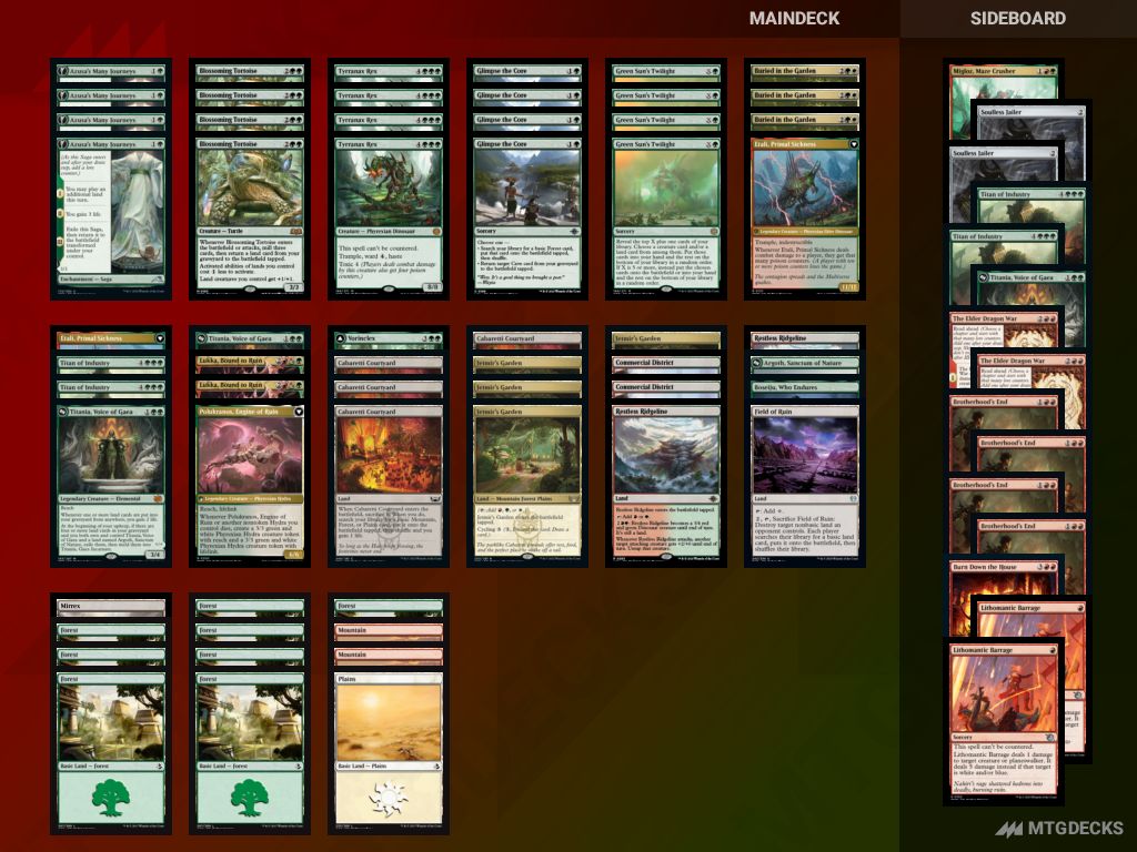 Standard Naya Ramp deck by Douglas Edelman • MTG DECKS
