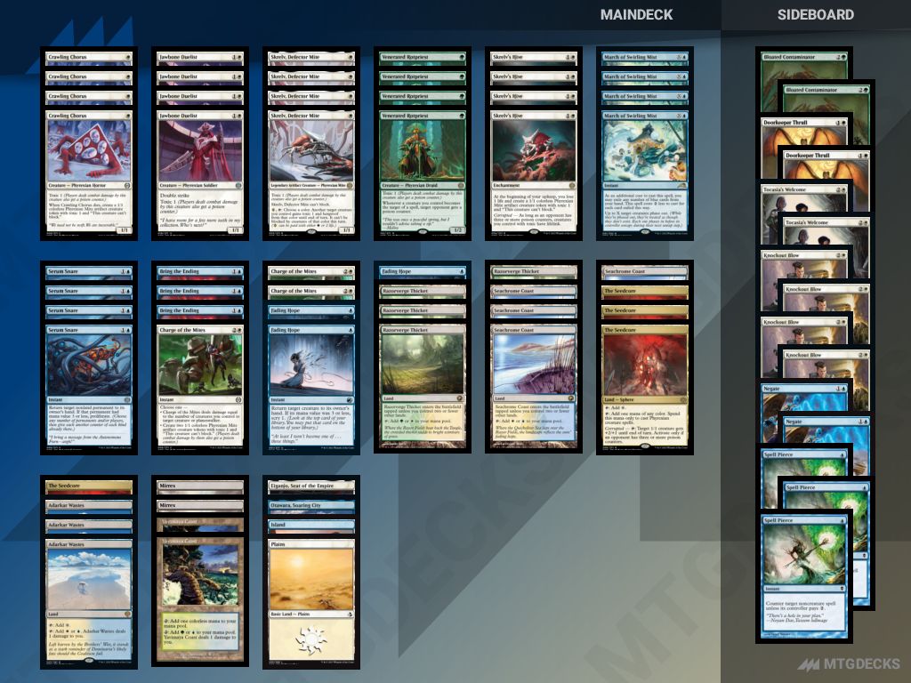 Arena Standard Bant Toxic deck by Martin Garcia Toledo • MTG DECKS