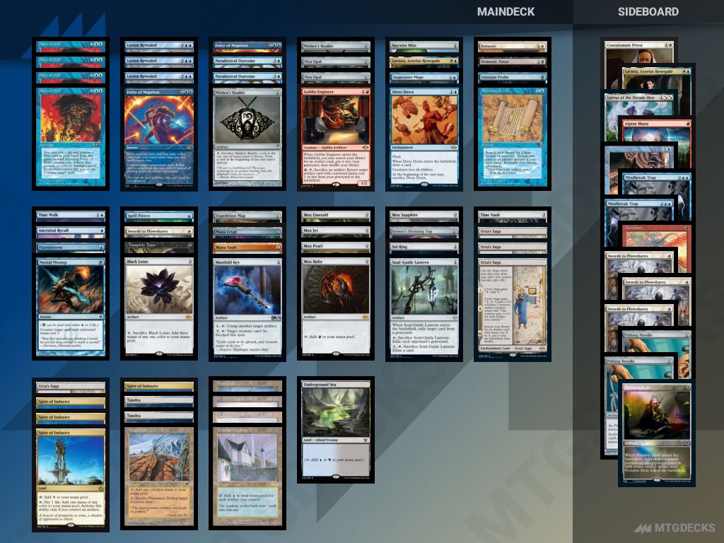 MTG Vintage Goblin Engineer - 101 top decks • MTG DECKS