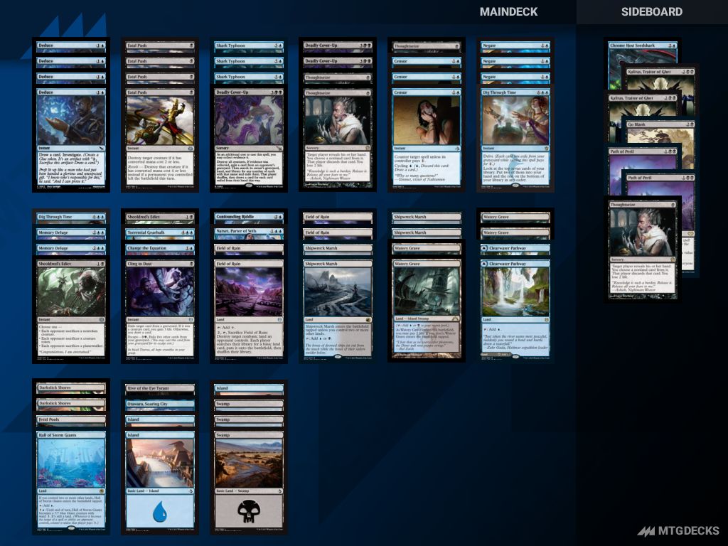 Arena Explorer [E] Nassif UB deck by Schirru • MTG DECKS