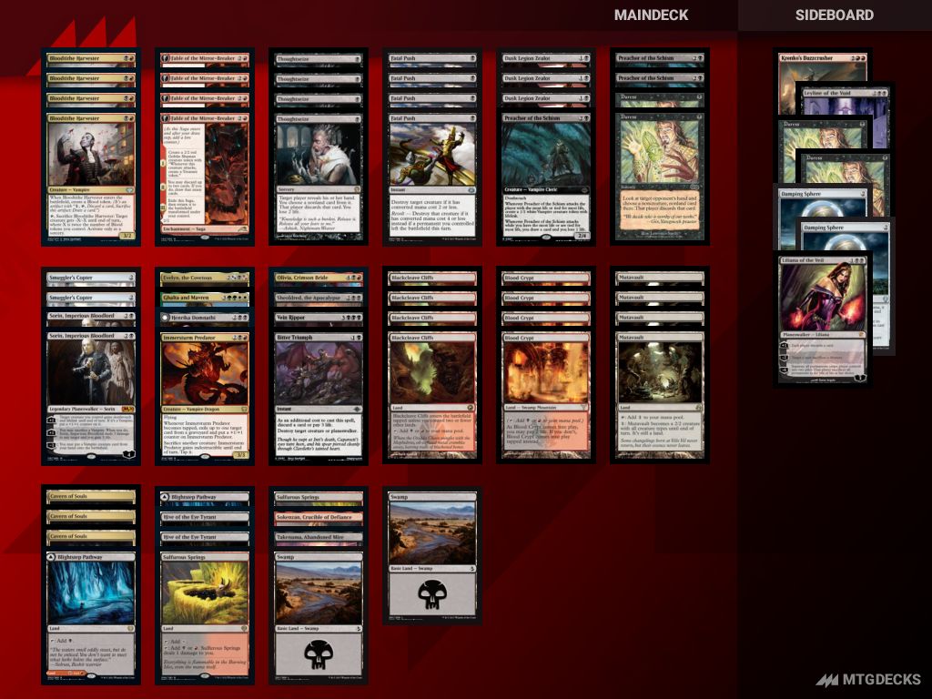 Arena Explorer E Rakdos Vampires by SM deck by Lobo Blanco • MTG DECKS