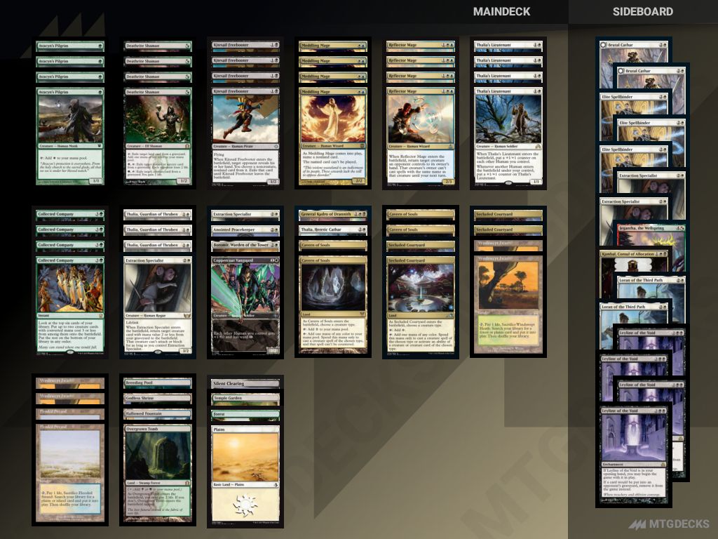 MTG Timeless 4 Color Humans top decks • MTG DECKS