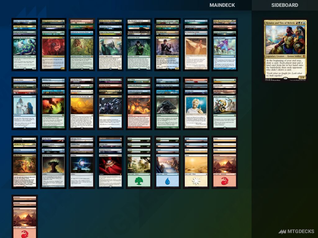 Commander Group Hug deck by Almightydarkson • MTG DECKS