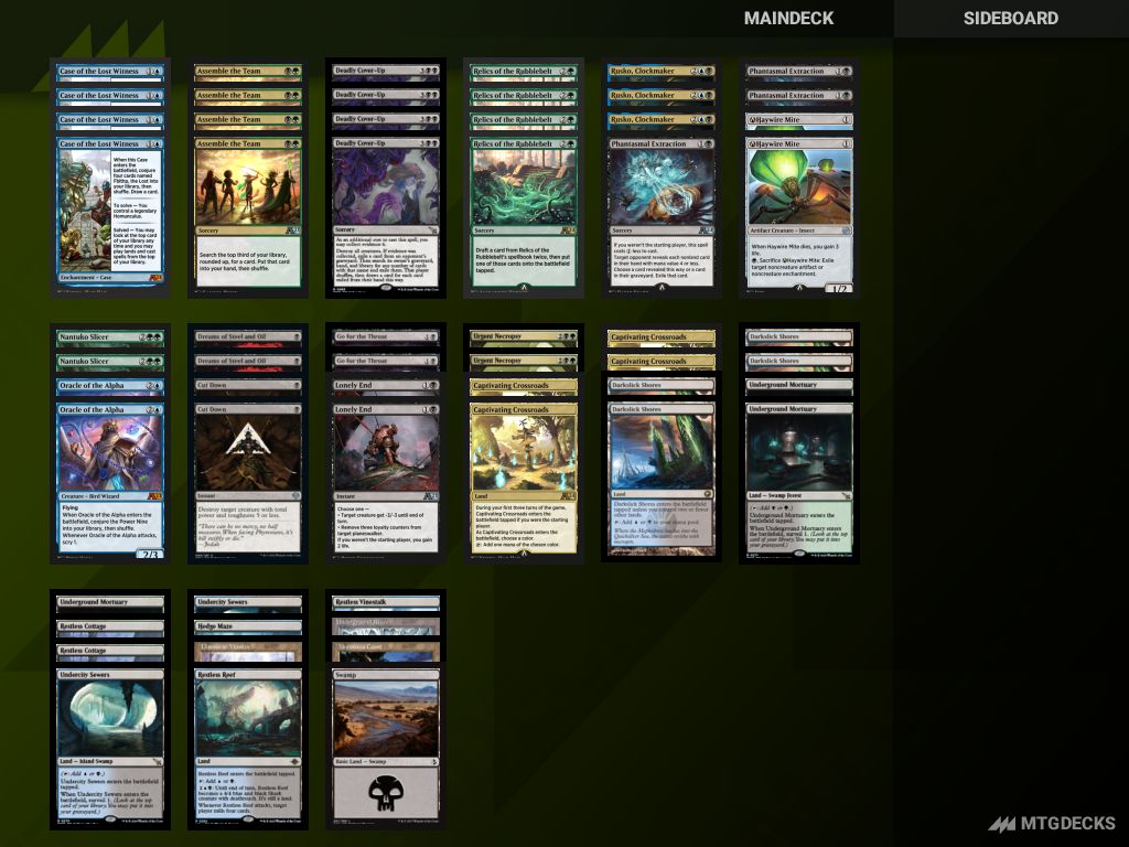 Arena Alchemy Fblthp 몰아붙이기 deck by SkyBLUEkepl • MTG DECKS