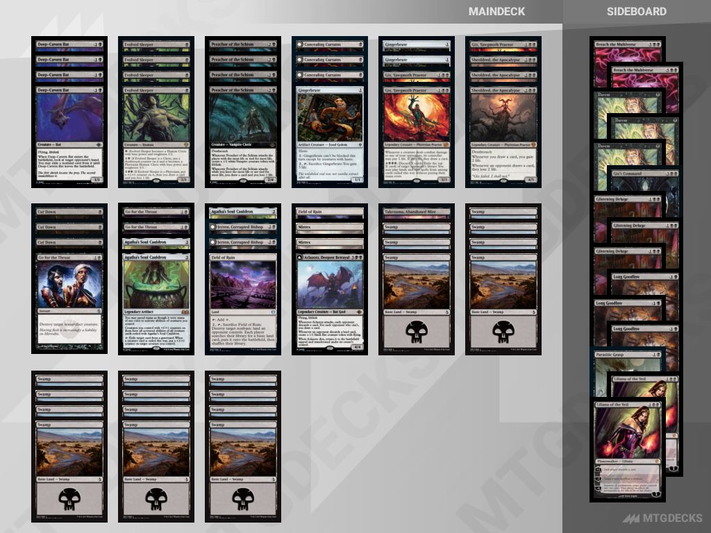 Arena Standard monoblack std deck by Al carrer! • MTG DECKS