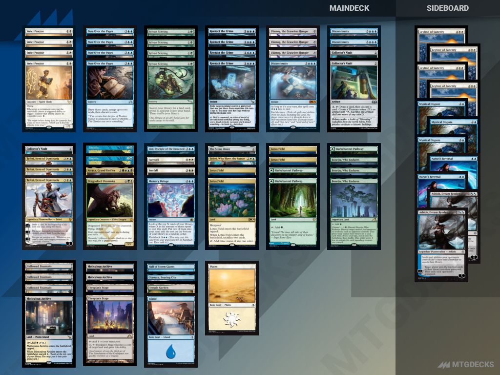 Pioneer Mono-Green Devotion deck by Michael Campbell • MTG DECKS