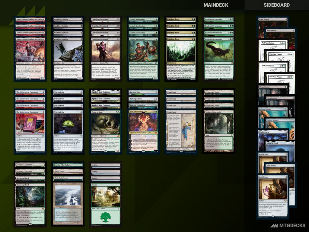 Modern Asmo Food deck by John Lin • MTG DECKS