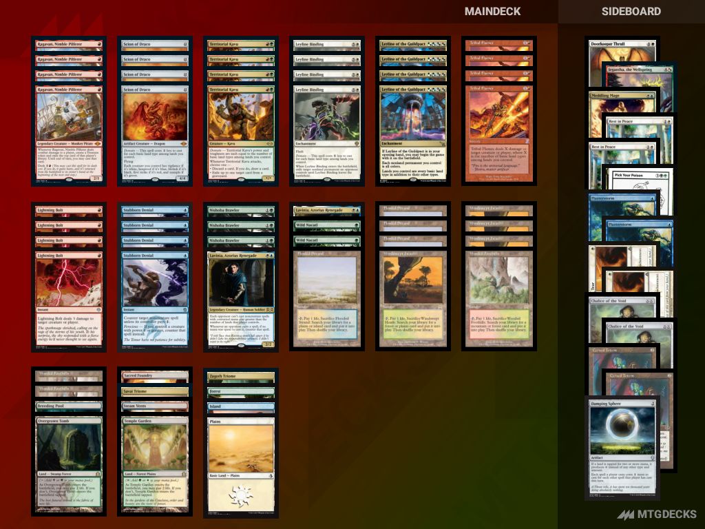 Modern Domain Zoo deck by Reyvin John Legaspi • MTG DECKS