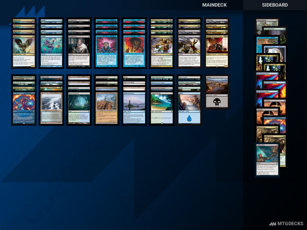 Legacy Sultai Control deck by Hugo Oliveira • MTG DECKS