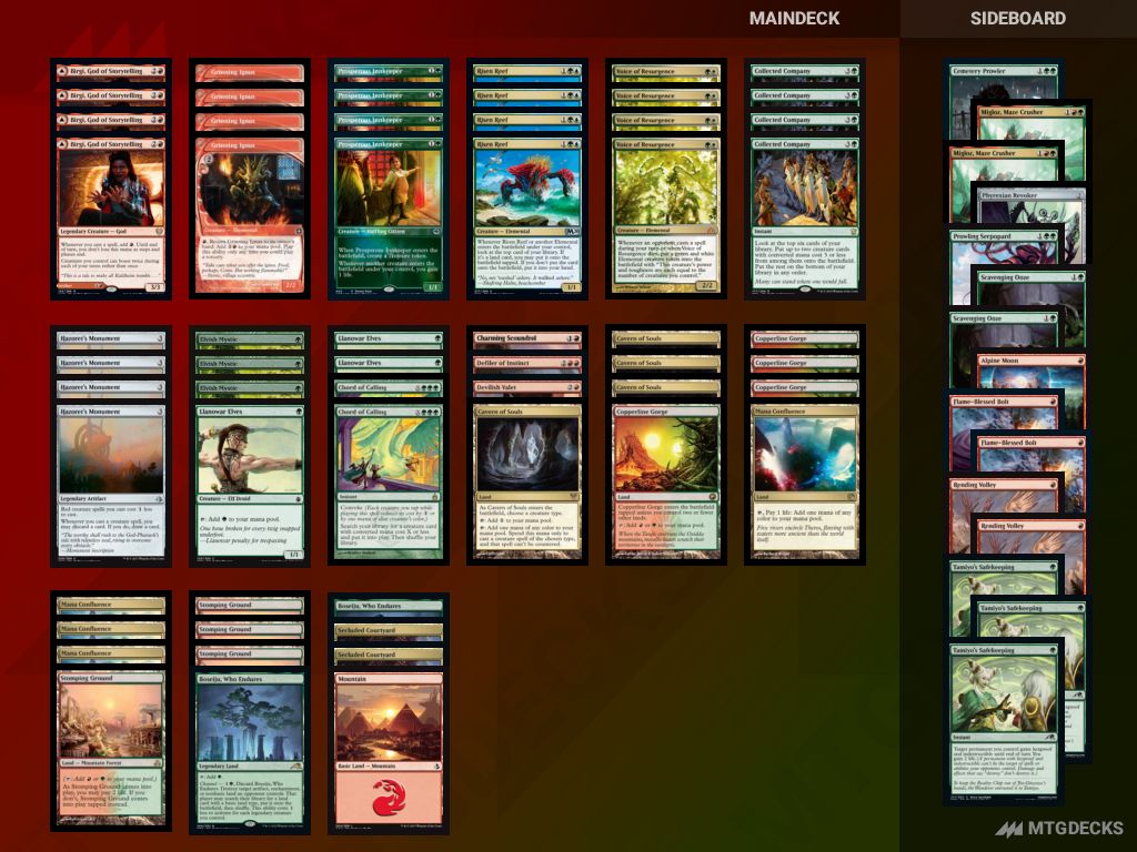 Pioneer Grinning Ignus Combo deck by BradSheridan21 • MTG DECKS
