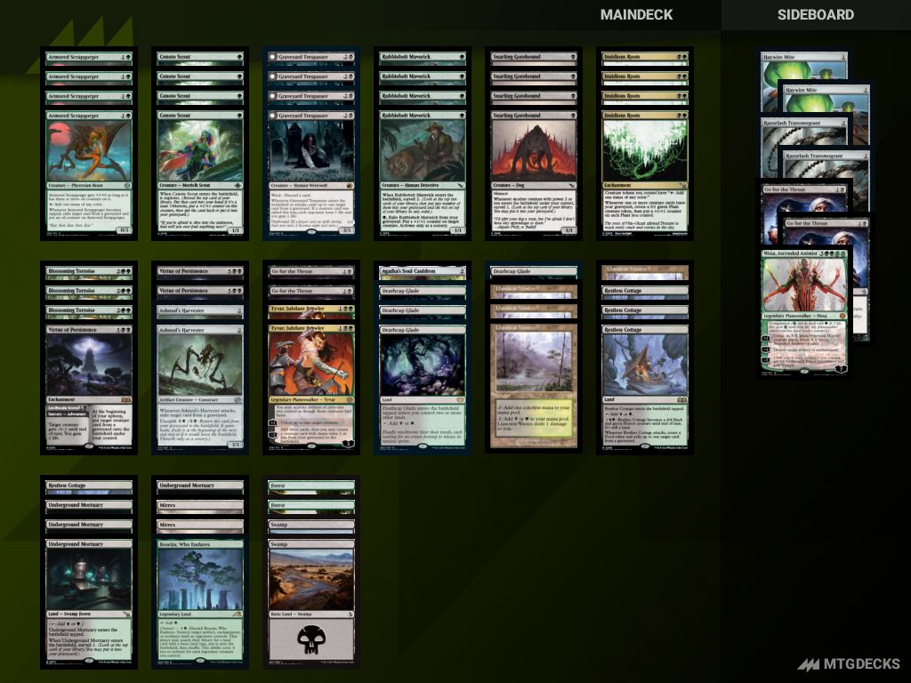 Arena Standard Jim Davis deck by CovertGoBlue • MTG DECKS