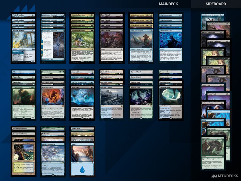Arena Standard Sultai Reanimator Cup MKM Big Magic Top 4 Fum deck by ...
