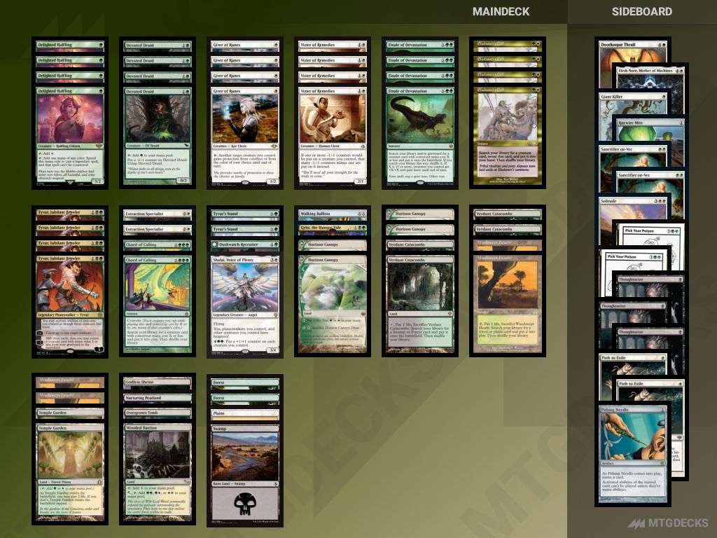 Modern Devoted Druid no stoneforge deck by mrtoolshed • MTG DECKS