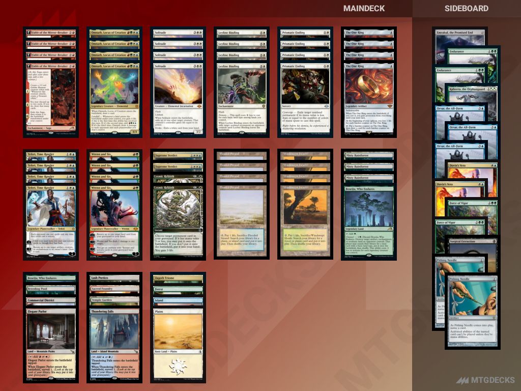 MTGO Modern Preliminary #12619068 | March 13 • MTG DECKS