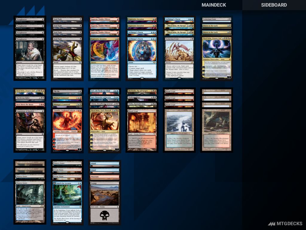 Timeless Grixis deck by MTGA-Assistant-Meta • MTG DECKS