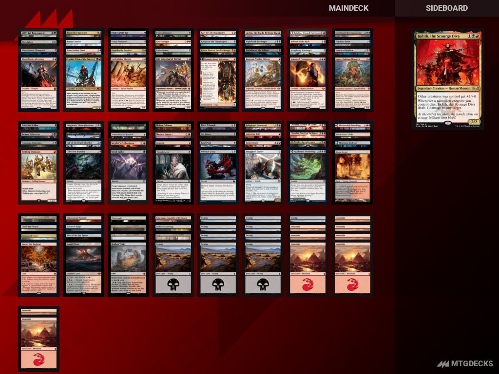 Historic-Brawl Judith deck by Frosthief • MTG DECKS