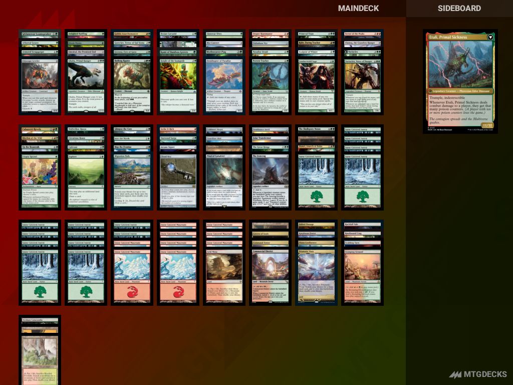 Historic-Brawl Turbo Etali deck by MaTianLong • MTG DECKS