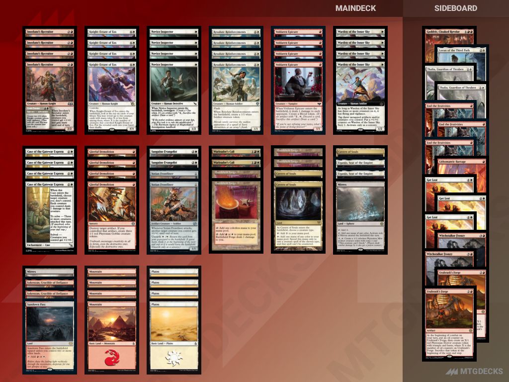 MTGO Standard Challenge 32 #12620797 | March 16 • MTG DECKS