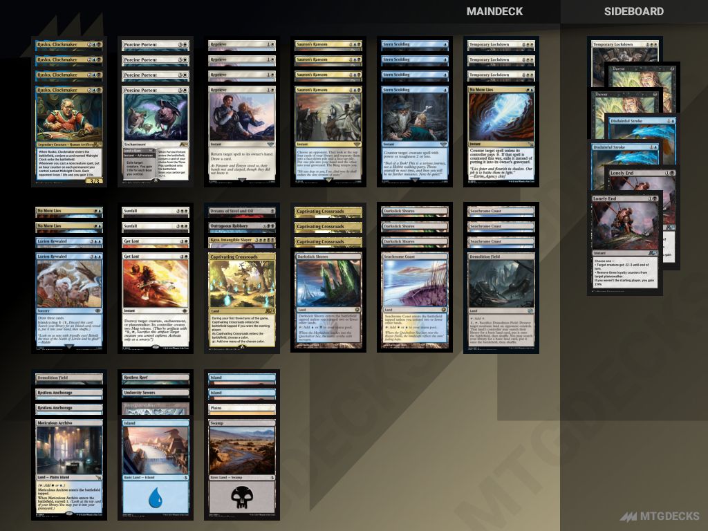 Arena Alchemy stern bo1 deck by ChrisB • MTG DECKS