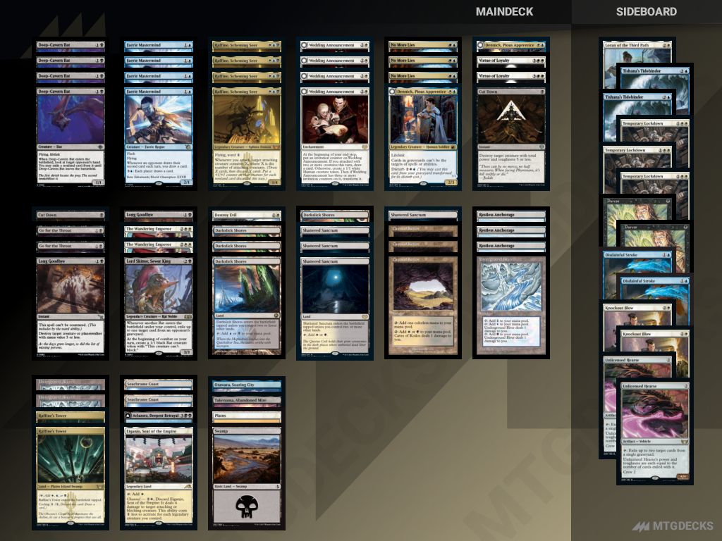 Season Finale @Sol4r1s Tournament Scene | Standard - March 09 • MTG DECKS