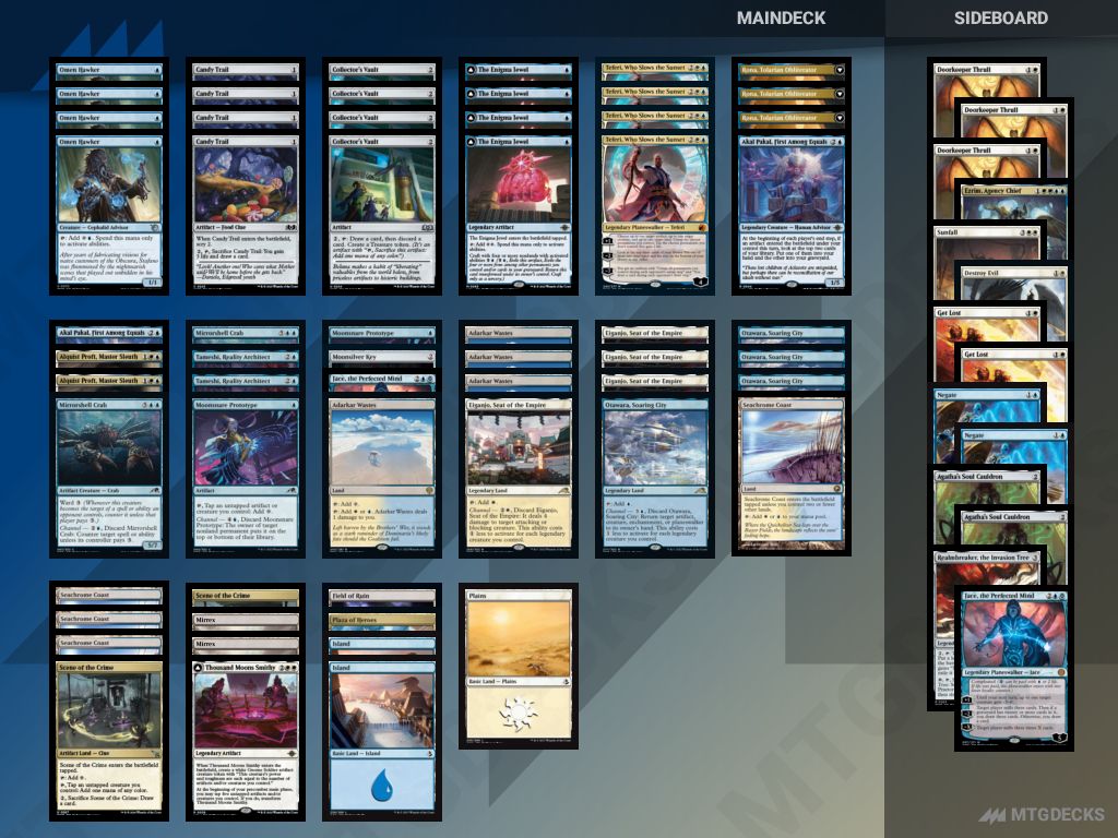 Arena Standard Teferi Jewel 4.0 deck by inkling_6 • MTG DECKS