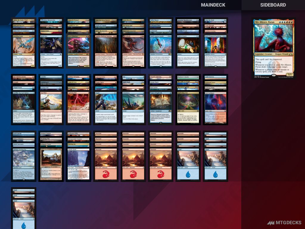 Historic-Brawl Niv Parun Brawl Ver1 deck by KitRagnell • MTG DECKS