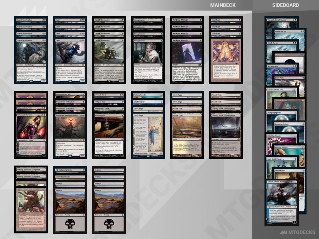 Modern Mono Black Scam deck by kokoko098 • MTG DECKS