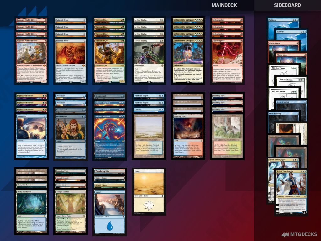 Modern Domain Zoo deck by Philipp Wodenitscharow • MTG DECKS