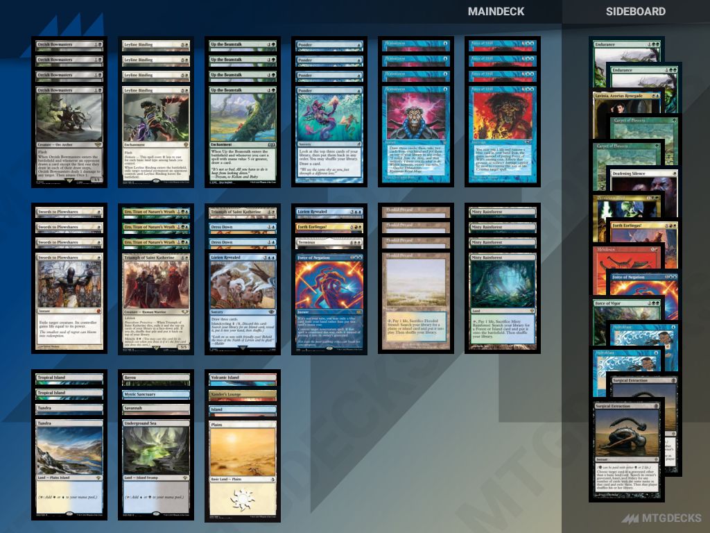 Legacy Four-color Beans deck by Jonathan Merrick • MTG DECKS