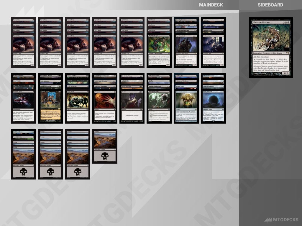 Historic-Brawl Marrow-Gnawer deck by MTGA-Assistant-Meta • MTG DECKS