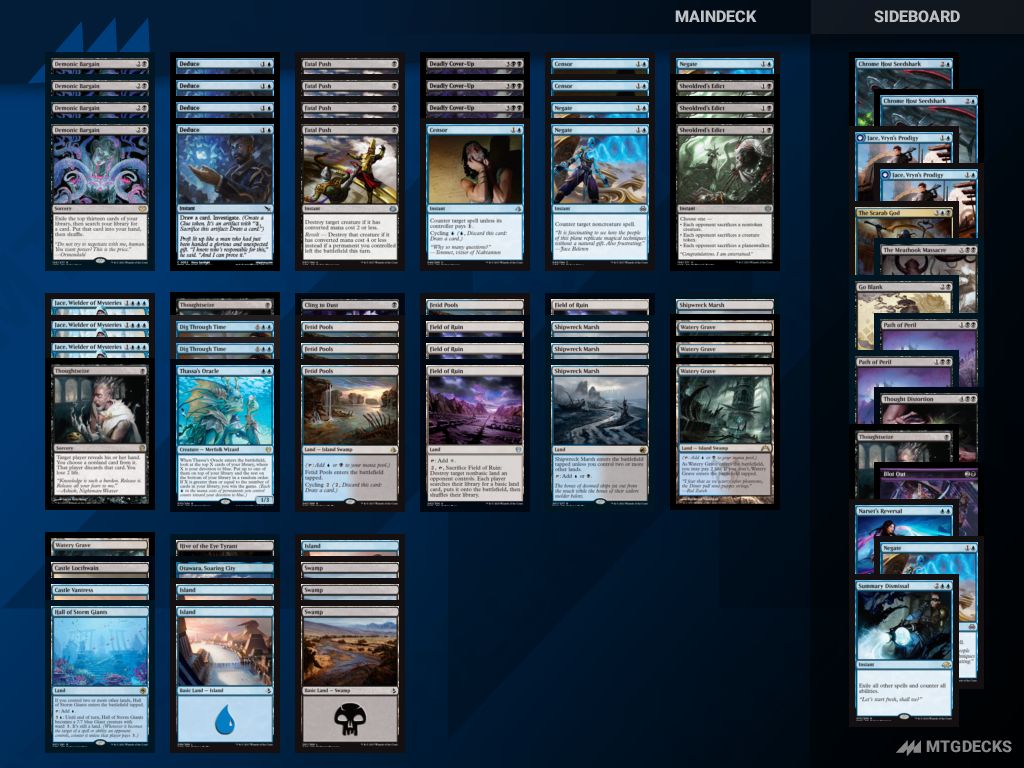Pioneer Oracle Combo deck by Miyamura Hiroaki • MTG DECKS