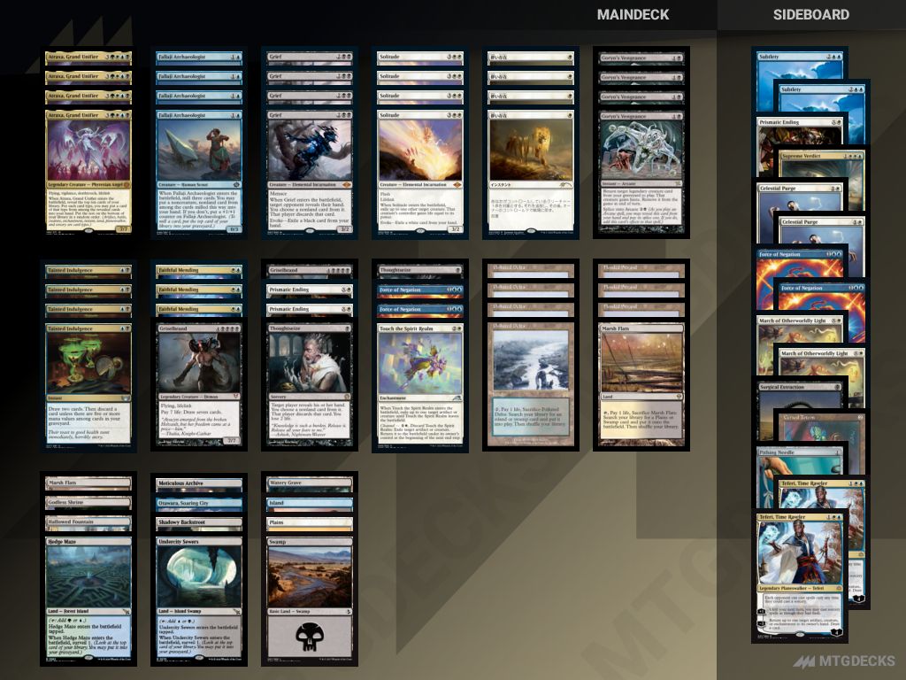 Modern Esper Reanimator deck by DanilovArtem • MTG DECKS