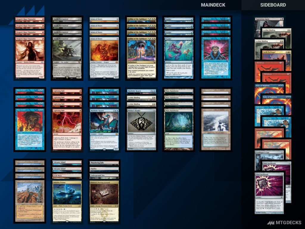 Legacy Five-color Tempo deck by Lee Wilson • MTG DECKS