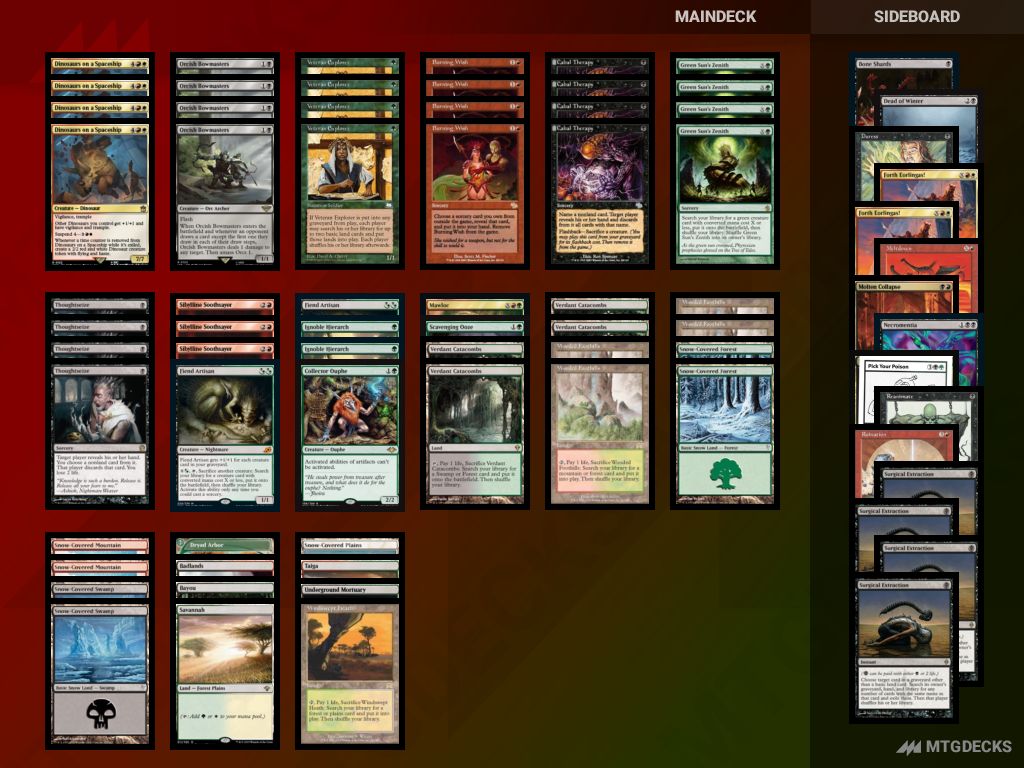 Legacy Nic Fit deck by Paul Green • MTG DECKS
