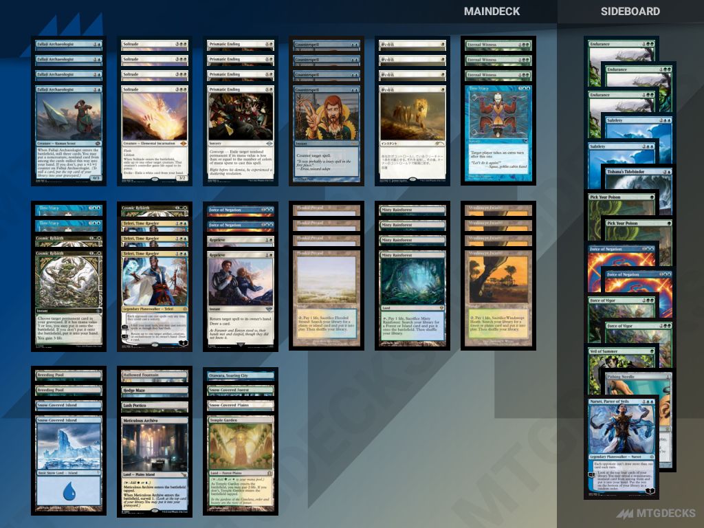 MTG Modern Bant Control top decks • MTG DECKS