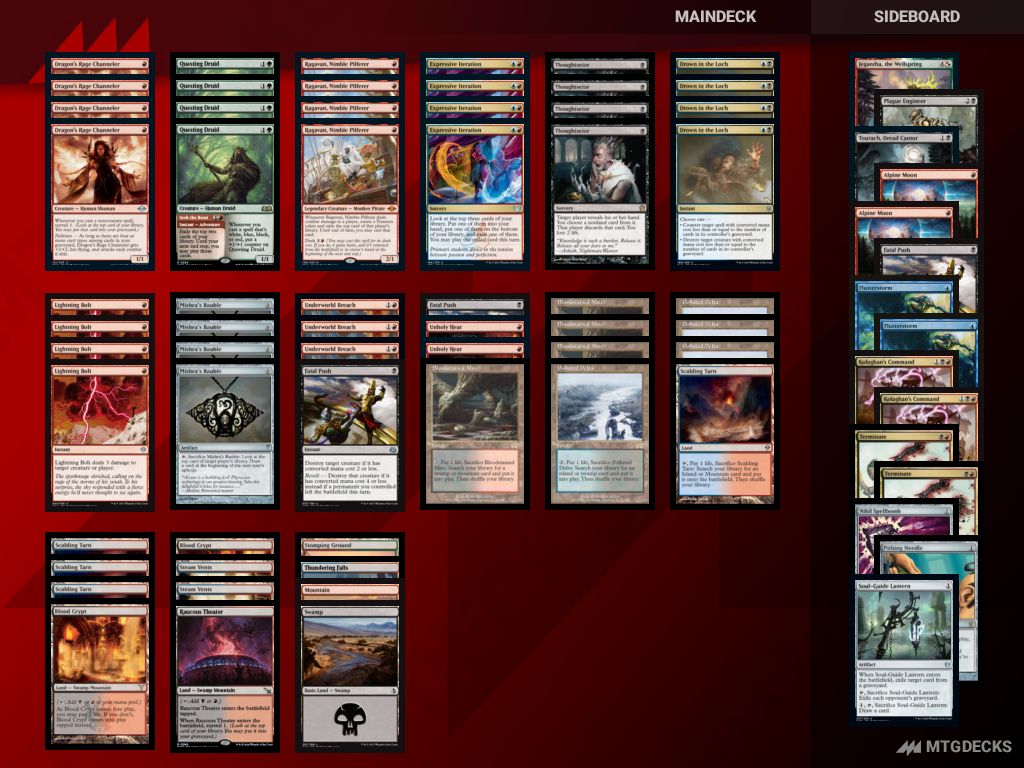 MTG Modern 4 Color Breach top decks • MTG DECKS