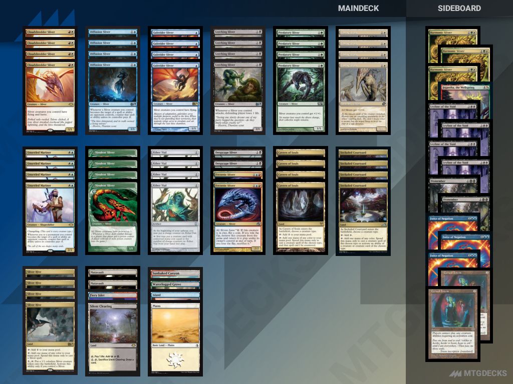 MTG Modern Slivers top decks • MTG DECKS